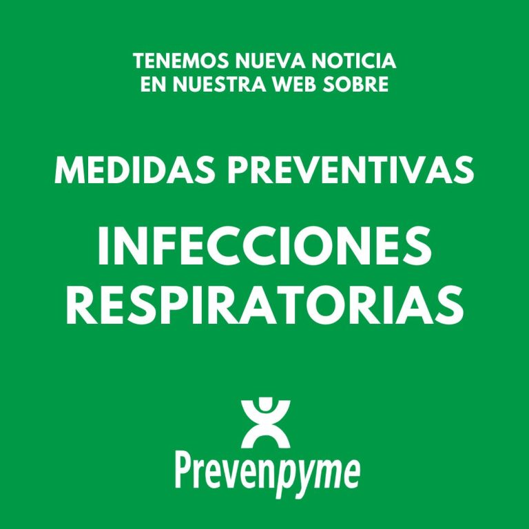 Medidas Preventivas Infecciones Respiratorias Prevenpyme